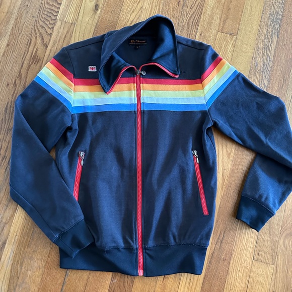 Ben Sherman | Jackets & Coats | Ben Sherman Retro Track Jacket Navy ...